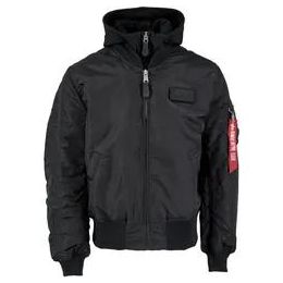 Bomberjacke Alpha Industries "Alpha Industries Men - Bomber Jackets MA-1 D-Tec SE" Gr. M, schwarz (schwarz, schwarz) Herren Jacken