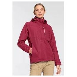 Funktionsjacke Killtec Gr. 38, rosa (dunkelrosé) Damen Jacken mit abzippbarer Kapuze