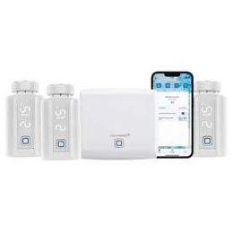 HOMEMATIC IP Heizkörperthermostat "Access Point + 3x EVO" Heizkörperthermostate weiß (grundfarbe)