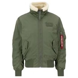 Bomberjacke Alpha Industries "Alpha Industries Men - Bomber Jackets B15-3 TT" Gr. M, grün (sage, grün) Herren Jacken