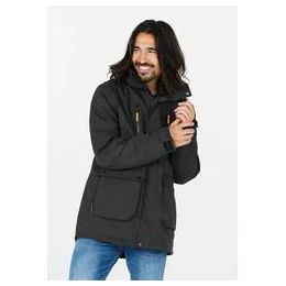 Outdoorjacke WHISTLER "Wander" Gr. S, grau (dunkelgrau) Herren Jacken mit wasserdichter Funktion