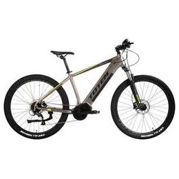 E-Bike Totem "Maurice Pro" E-Bikes Gr. 53cm, 29 Zoll (73,66cm), grau Pedelec, Elektrofahrrad für Damen u. Herren