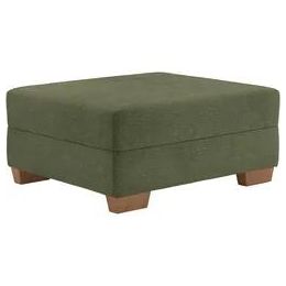 Hocker Home Affaire "DuraSpring" Gr. B/H/T: 98cm x 44cm x 82cm, Microfaser, grün (memphis 12 green) Mit DuraSpring-Taschenfederkern, bis 140 kg belastbar