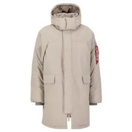 Parka Alpha Industries "Alpha Industries Men - Cold Weather Jackets Puffer Parka" Gr. 2XL, beige (vintage sand) Herren Jacken