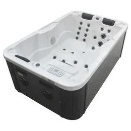 Whirlpool Sanotechnik "MODENA" Whirlpools Gr. B/H/L: 130cm x 70cm x 205cm, 590 l, weiß 205x130x70 cm, inkl. Abdeckung