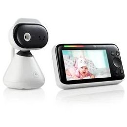 Babyphone Motorola "Video Nursery PIP 1500" Babyphones weiß Baby 5-Zoll-Farbdisplay