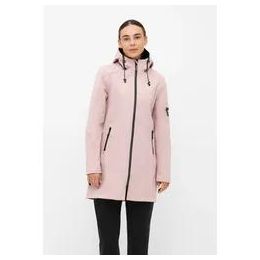 Regen- und Matschjacke Ilse Jacobsen "RAIN07" Gr. 42, rosa (adobe rose) Damen Jacken Keine Angabe