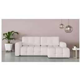 Ecksofa Inosign "Manilla" Sofas Gr. B/H/T: 265cm x 91cm x 170cm, Boucle, Recamiere rechts, mit Betfunktion und Bettkasten, beige L-Form ohne Bettfunktion und Bettkasten