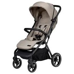 Babywelt Kinder-Buggy MOON "ZAC" braun (mud) Baby Kinderwagen inkl. Tragetasche und Regenschutz