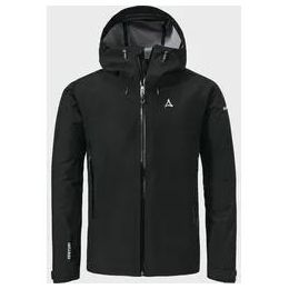 Schöffel Outdoorjacke SCHÖFFEL "Hiking Jacket Style Cascata MNS" Gr. 52, schwarz (9990, schwarz) Herren Jacken