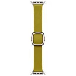 Apple Smartwatch-Armband "Moderne Schließe" Uhrenarmbänder Gr. 13,5-15cm, gelb (chartreuse)