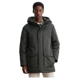 Marc O'Polo Outdoorjacke MARC O'POLO "aus wasserabweisendem Micro-Canvas" Gr. L, grau Herren Jacken