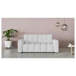 2-Sitzer Inosign "Manilla" Sofas Gr. B/H/T: 195cm x 91cm x 107cm, Boucle, grau (hellgrau)