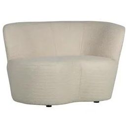 Loungesofa Woood "Stone Kleines Sofa" Sofas Gr. B/H/T: 112cm x 73cm x 80cm, Kuschelecke rechts, beige (creme) Lounge-Sofa