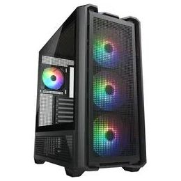 Cougar PC-Gehäuse "MX600 RGB" Computergehäuse schwarz