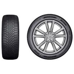 Bridgestone Winterreifen "Bridgestone" Autoreifen Gr. 225mm / 40 % R 19 93W XL, schwarz