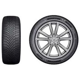 Bridgestone Winterreifen "Bridgestone" Autoreifen Gr. 205mm / 45 % R 18 90V XL, schwarz