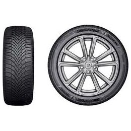 Bridgestone Winterreifen "Bridgestone" Autoreifen Gr. 235mm / 45 % R 19 99W XL, schwarz