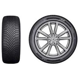 Bridgestone Winterreifen "Bridgestone" Autoreifen Gr. 215mm / 60 % R 17 100V XL, schwarz