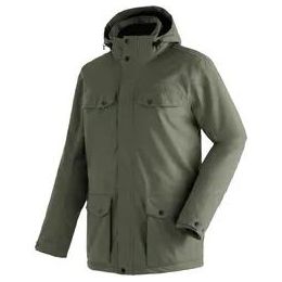 Funktionsjacke Maier Sports "Knuth" Gr. 60, grün (moosgrün) Herren Jacken Outdoorjacke, windwasserdichte Jacke, mTHERM Isolation