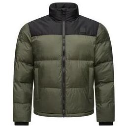 Outdoorjacke Ragwear "Stafen" Gr. XXXL (58), grün (olivgrün) Herren Jacken Sportliche Winterjacke im angesagten Retro-Look