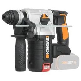 Akku-Bohrhammer WORX "NITRO WX380.9", bunt (schwarz, orange), B:8,6mm H:20,4mm L:31,4mm, Bohrmaschinen, 3-IN-1, bürstenloser Motor, 2,2J Schlagenergie, ohne Akku & Ladegerät