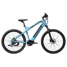 Zündapp E-Bike ZÜNDAPP "X700" E-Bikes Gr. 50cm, 27,5 Zoll (69,85cm), blau Pedelec, Elektrofahrrad für Damen u. Herren, MTB