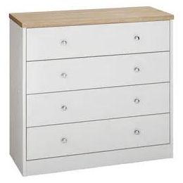 Kommode Home Affaire "Heide" Sideboards weiß (weiß, eichefarben) Breite 70 cm