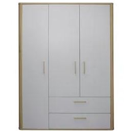 Mäusbacher Kleiderschrank MÄUSBACHER Schränke Gr. B/H/T: 138cm x 189cm x 51cm, 3 St., Basisausführung, grau (asteiche/kreidegrau)