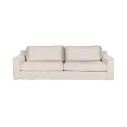 Big-Sofa furninova "Grande Double Day LC" Sofas Gr. B/H/T: 236cm x 84cm x 105cm, Struktur grob, weiß abnehmbarer Hussenbezug, im skandinavischen Design, Breite 236 cm