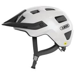 Mountainbikehelm Abus "MOTRIP MIPS" Helme Gr. M Kopfumfang: 54 cm - 58 cm, weiß