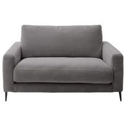 1,5-Sitzer Inosign "Downtown B/T/H: 152/105/84 cm" Sofas Gr. B/H/T: 152cm x 84cm x 105cm, Cord, grau (dunkelgrau) weicher Sitzkomfort, Cord, gemütliches Loungemöbel zum Relaxen