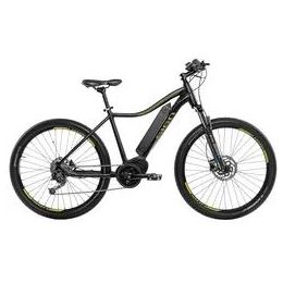 E-Bike SIGN E-Bikes Gr. 48cm, 27,5 Zoll (69,85cm), schwarz (matt schwarz) Pedelec, Elektrofahrrad für Damen u. Herren, MTB