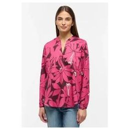 Longbluse Eterna "LOOSE FIT" Gr. 38, pink, Damen, 100% cotton, Blusen