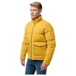 Daunenjacke Jack Wolfskin "NORDLICHT JACKET" Gr. XXL, gelb (mustard) Herren Jacken