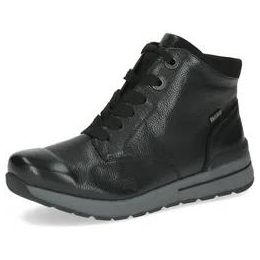 Winterboots Caprice Gr. 40, schwarz Damen Schuhe Keilabsatz, High-Top-Sneaker Stiefelette in Weite H (=sehr weit)