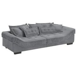 Big-Sofa Inosign "Diwan II" Sofas Gr. B/H/T: 300cm x 67cm x 121cm, Soft clean, grau (novaclean avanti 1 stone) Wahlweise mit Kaltschaumpolsterung bis 140 kg belastbar