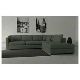 Guido Maria Kretschmer Home & Living Ecksofa GUIDO MARIA KRETSCHMER HOME & LIVING "Arles, L-Form" Sofas Gr. B/H/T: 318cm x 80cm x 272cm, Webstoff, Ottomane rechts, grün (khaki) extra tiefe Sitzfläche, in diversen Stoffqualitäten