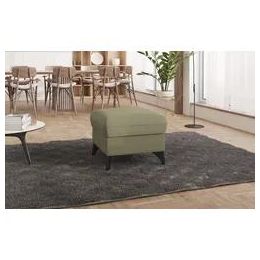 Sit & More Polsterhocker SIT & MORE "Astoria", grün, B:63cm H:48cm T:74cm, 100% Polyester, Hocker, Passend zur "Astoria"-Serie