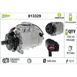 Valeo Kompressor, Klimaanlage NEW ORIGINAL PART 12V für VW 7H0820805C 7H0820805E 3D0820805G 813329