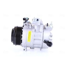 NISSENS Kompressor, Klimaanlage 12V für FORD 1837444 2027607 DG9H19D629HD 890250