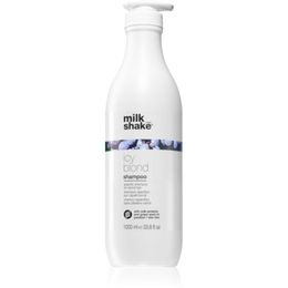 milk_shake Milk Shake Icy Blond Shampoo Shampoo zum Neutralisieren von Gelbstich für blonde Haare 1000 ml