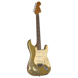 Fender LTD Roasted Bighead Strat SHRL Super Faded Aged Aztec Gold #CZ566889