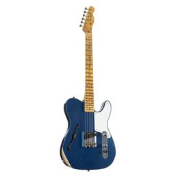 Fender Limited Edition Red Hot Esquire Relic Faded Baltic Blue