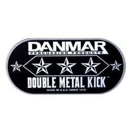 Danmar Drum Zubehör BassDrum Kickpad 210MKD, Double Pedal, Metal Kick Disk