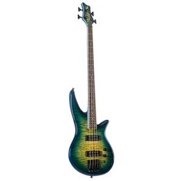 JACKSON X Series Spectra Bass SBXQ IV Amber Blue Burst