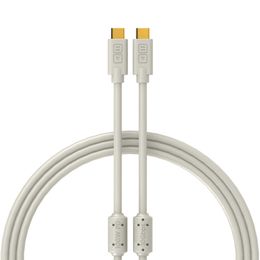 DJ TECHTOOLS Chroma Cables USB C to C white, 2,0 m