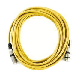 MUSIC STORE Mikrofonkabel Standard gelb 10 m