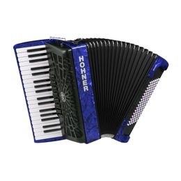 Hohner Bravo III 96 blue Silent key