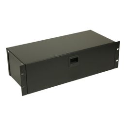 Adam Hall 87303 - 19" Rackbox 3HE mit Schnappverschluss